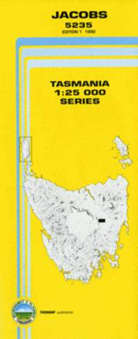 Buy 5235 Jacobs Topographic Map (1st Edition) by TasMap (1992) – The ...