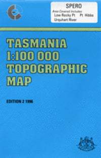 Buy 7912 Spero Topographic Map (2nd Edition) by TasMap (1996) – The ...