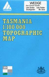 Buy 8112 Wedge Topographic Map (6th Edition) by TasMap (2007) – The ...