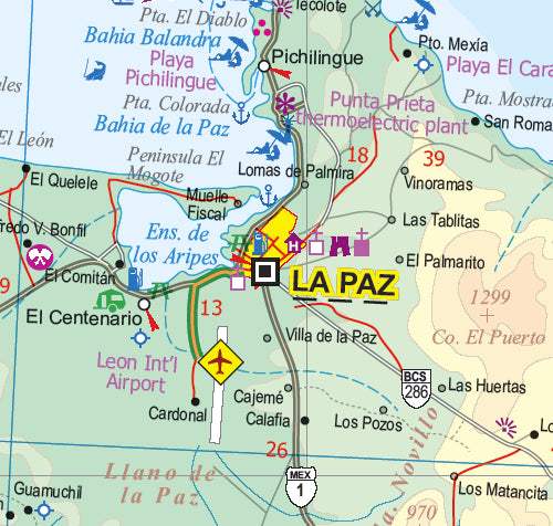 Buy Mexico: Baja California Road Map (7th Edition) by ITMB (2010) – The ...