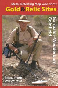 Buy Garibaldi-Wedderburn Goldfield Gold Relic Map by Doug Stone – The ...