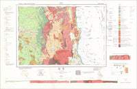 Buy SD54-08 Coen QLD Geological Map (1st Edition) (1977) – The Chart ...