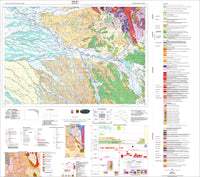 Buy SE54-04 Walsh QLD Geological Map (2nd Edition) (1996) – The Chart ...
