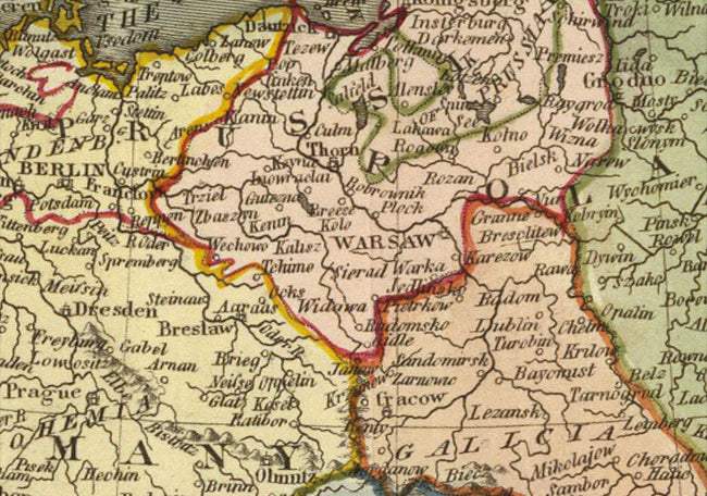 Buy 1817 Europe Historical Map – The Chart & Map Shop