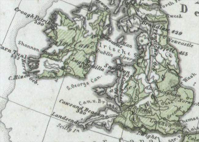 Buy 1862 Europe Physical Historical Map – The Chart & Map Shop