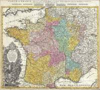 Buy 1741 France Historical Map – The Chart & Map Shop
