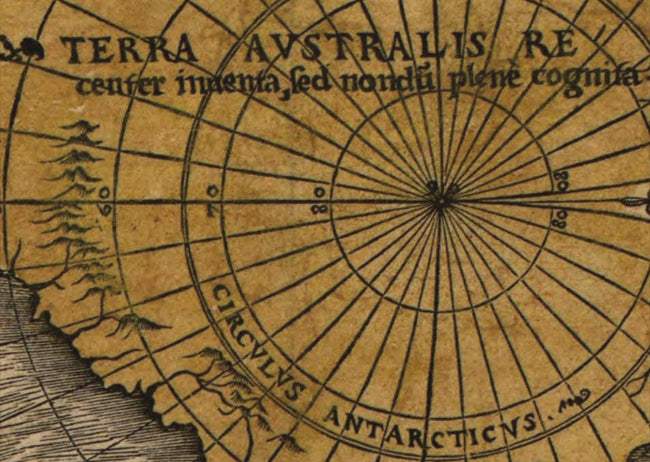 Buy 1531 World Historical Map – The Chart & Map Shop