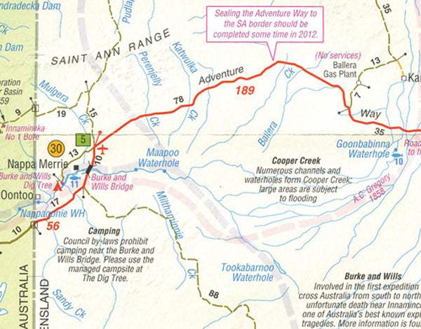Buy Southwest Queensland Road Map (4th Edition) by Westprint (2012 ...