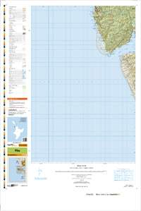 Buy BB30 Piha Topographic Map by Land Information New Zealand (2010 ...