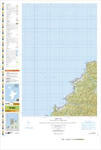 Buy BD42 Te Kaha Topographic Map by Land Information New Zealand (2012 ...
