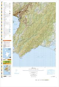 Buy BQ32 Lower Hutt Topographic Map by Land Information New Zealand ...