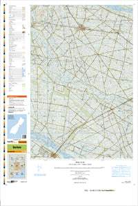Buy BX22 Darfield Topographic Map by Land Information New Zealand (2009 ...