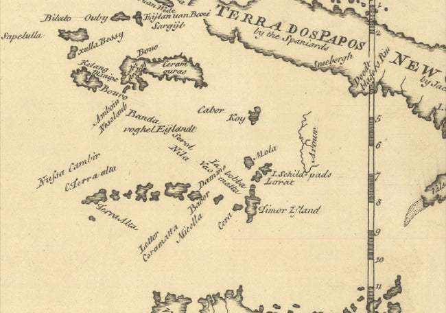 Buy 1644 Australia Historical Map – The Chart & Map Shop