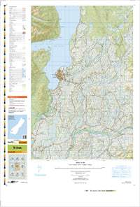 Buy CD08 Te Anau Topographic Map by Land Information New Zealand (2013 ...