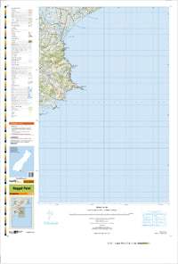 Buy CG15 Nugget Point Topographic Map by Land Information New Zealand ...