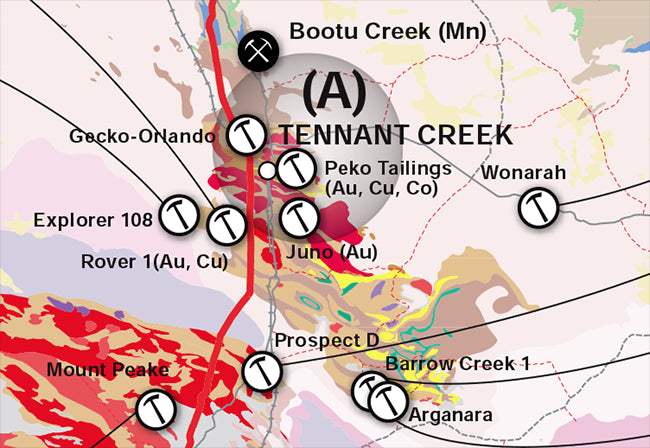 Buy Northern Territory Operating Mines & Undeveloped Mineral Deposits ...
