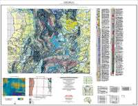 Buy SH5413 Parachilna SA Geological Map (2012) – The Chart & Map Shop