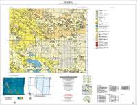 Buy SI5414 Pinnaroo SA Geological Map (2012) – The Chart & Map Shop