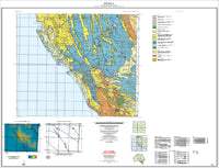 Buy SJ5406 Penola SA Geological Map (2012) – The Chart & Map Shop