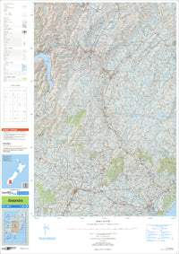 Buy Alexandra Topographic Map by Land Information New Zealand (2009 ...