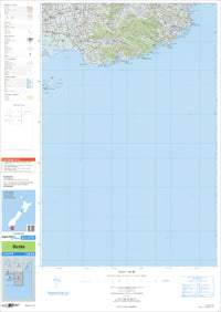 Buy Owaka Topographic Map by Land Information New Zealand (2009) – The ...