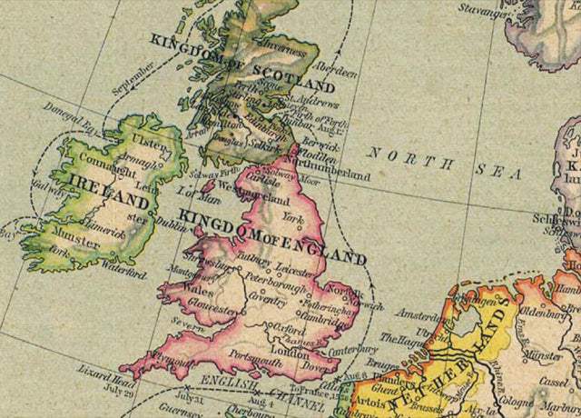 Buy 1560 Europe Historical Map – The Chart & Map Shop