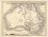 Buy 1880 Australia Historical Map – The Chart & Map Shop