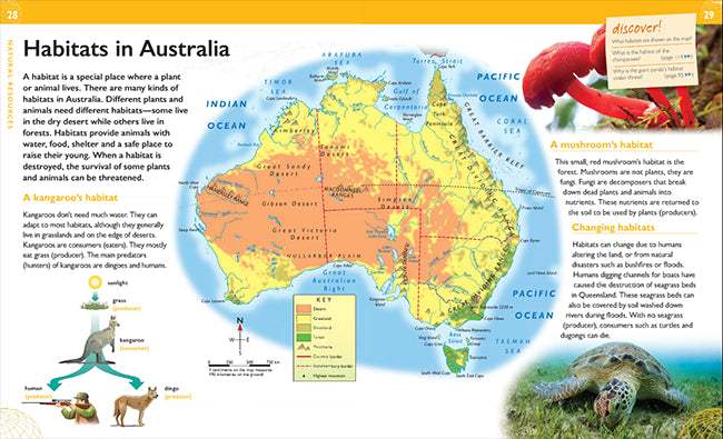 Buy Oxford Australian Curriculum Atlas 3 & 4 (2013) – The Chart & Map Shop