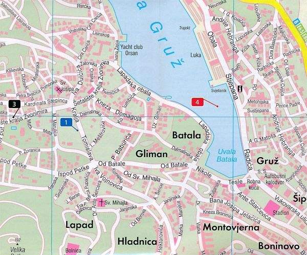 Buy Dubrovnik City Pocket Road Map by Freytag & Berndt (2014) – The ...