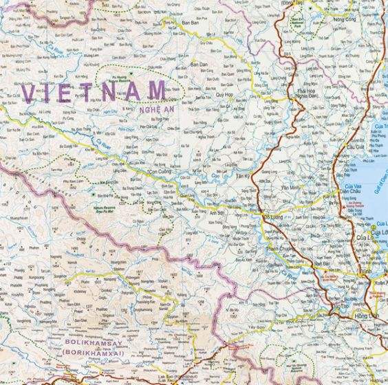 Buy North Vietnam Road Map (8th Edition) by Reise Know-How (2015) – The ...