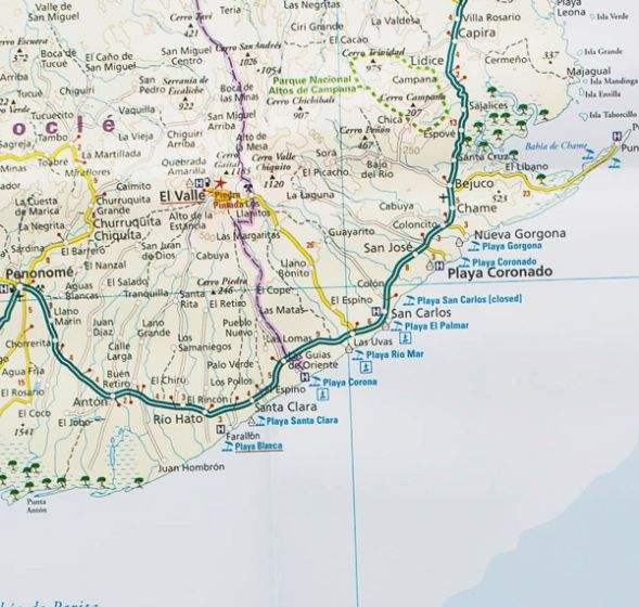 Buy Costa Rica & Panama Road Map (9th Edition) by Reise Know-How (2015 ...