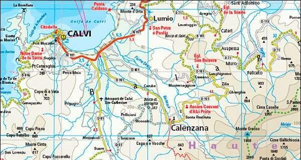 Buy Corsica Road Map (4th Edition) by Reise Know-How (2014) – The Chart ...