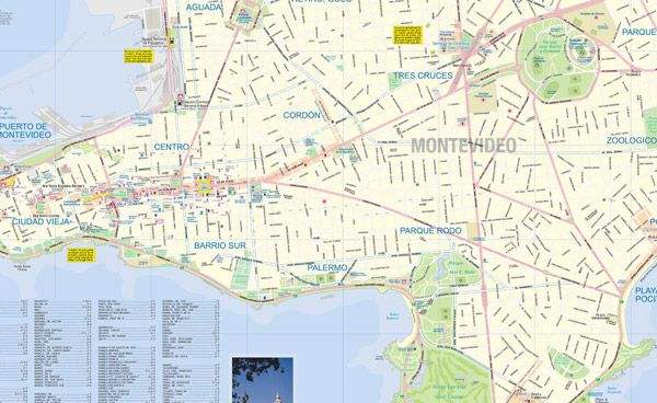Buy Uruguay & Montevideo Road Map (4th Edition) by ITMB (2015) – The ...
