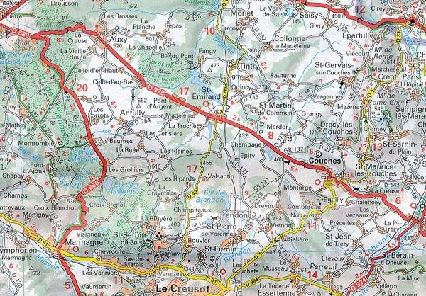 Buy Hautes-Pyrenees, Pyrenees-Atlantiques Road Map by Michelin (2015 ...