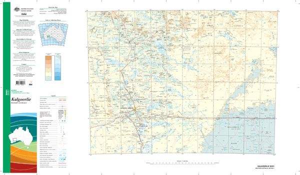 Buy SH51 Kalgoorlie Topographic Map (1st Edition) by Geoscience ...