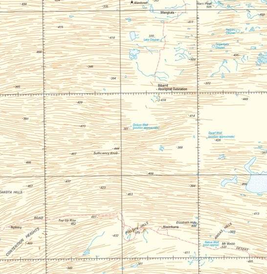 Buy SF52 Lake Mackay Topographic Map (1st Edition) by Geoscience ...