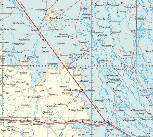 Buy SH55 Bourke Topographic Map (1st Edition) by Geoscience Australia ...