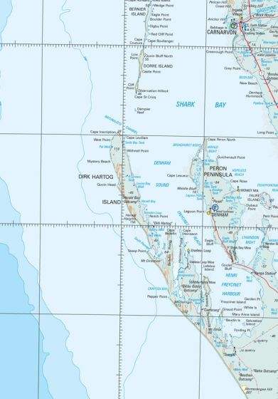 Buy SG49 Carnarvon Topographic Map (1st Edition) by Geoscience ...