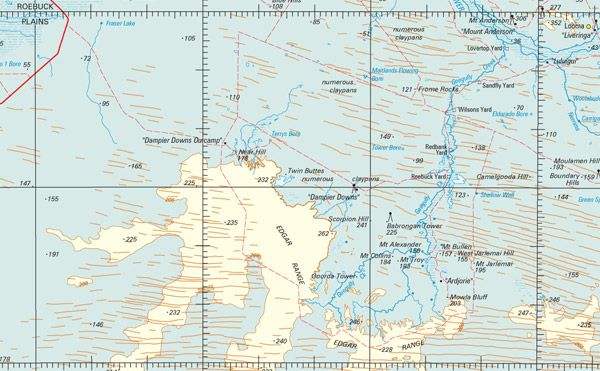 Buy SE51 Broome Topographic Map (1st Edition) by Geoscience Australia ...