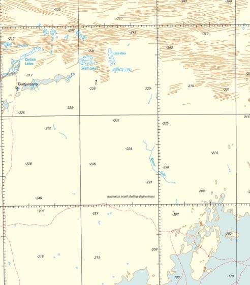 Buy SH52 Nullarbor Plain Topographic Map (1st Edition) by Geoscience ...