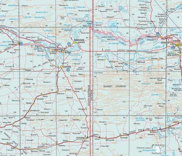 Buy SI54 Adelaide Topographic Map (1st Edition) by Geoscience Australia ...