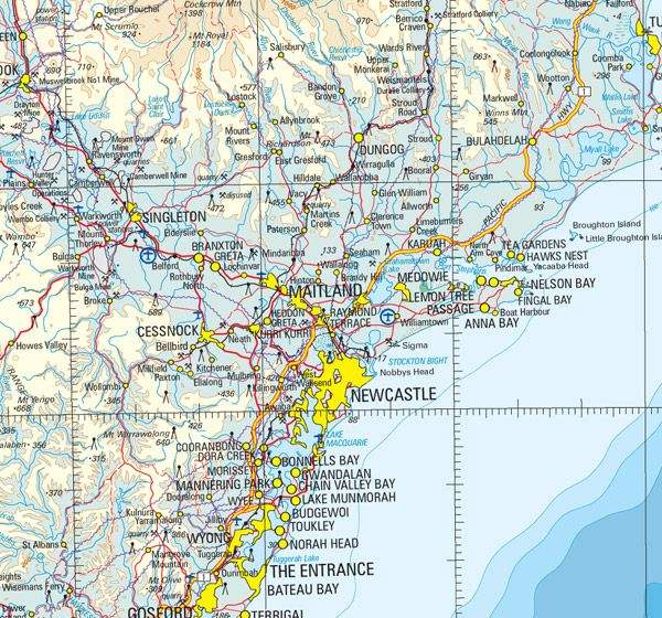 Buy SI56 Sydney Topographic Map (1st Edition) by Geoscience Australia ...