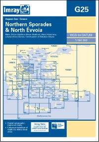 Buy Nautical Chart G25 North Sporades & Nisos Evvoia (2009) – The Chart ...