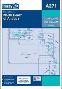 Buy Nautical Chart A271 North Coast of Antigua (2006) – The Chart & Map ...