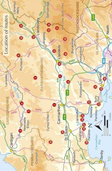 Buy Walking in Carmarthenshire (1st Edition) by Jim Rubery (2015) – The ...
