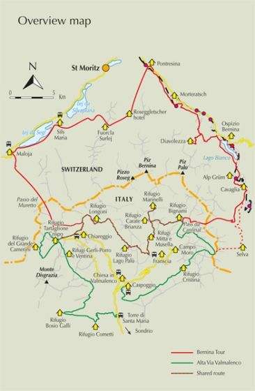 Buy The Tour of the Bernina (1st Edition) by Gillian Price (2015) – The ...
