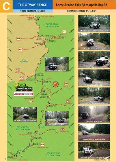 Buy The Otway Range Outback Travellers Guide (2012) – The Chart & Map Shop