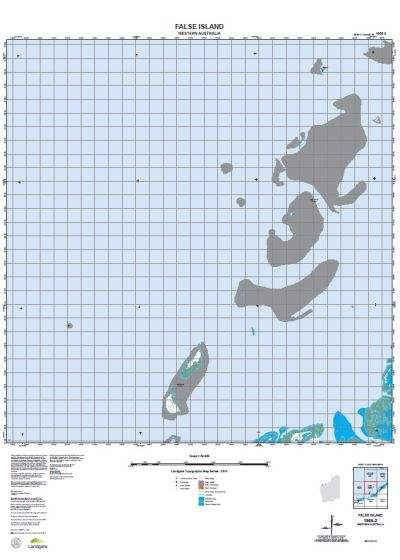 Buy 1955-2 False Island Topographic Map by Landgate (2015) – The Chart ...