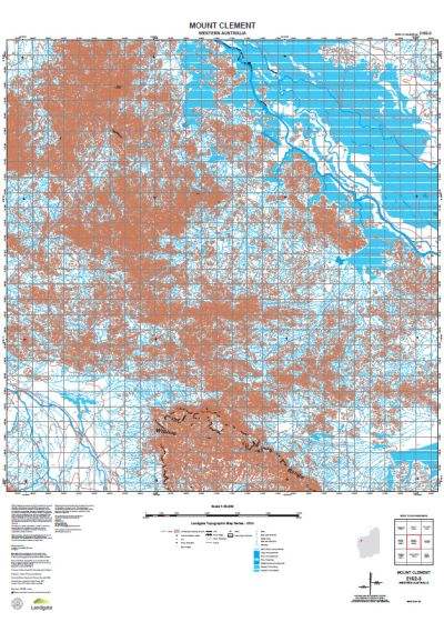 Buy 2152-3 Mount Clement Topographic Map by Landgate (2015) – The Chart ...