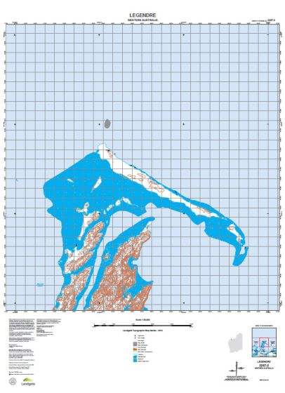 Buy 2257-2 Legendre Topographic Map by Landgate (2015) – The Chart ...